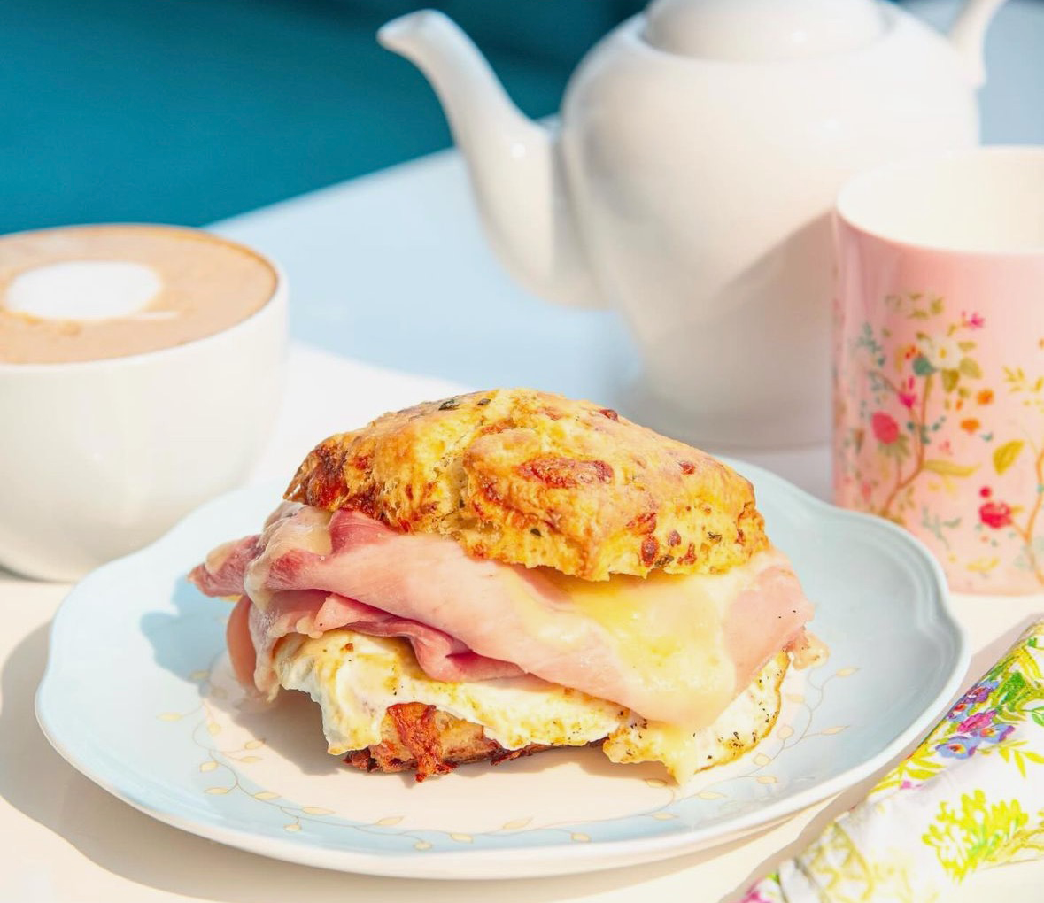 Breakfast Biscuit Sandwich– Jolie Tea Company Beverly
